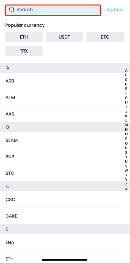 How to Make a Withdrawal via Internal Transfer - APP – Coin8 Support